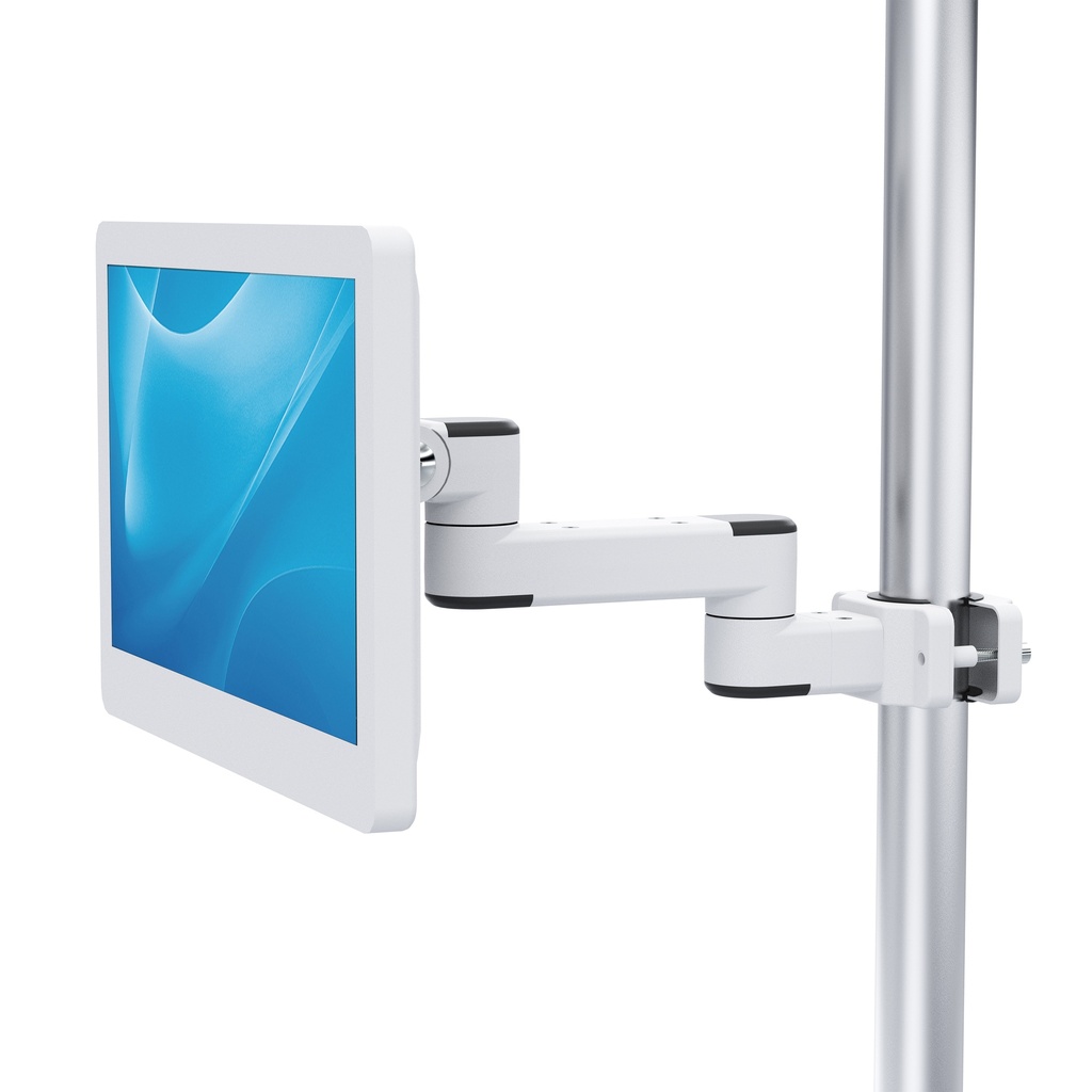 LCD Pole Mount with Cable Management - Optimize Your Workspace Solutions