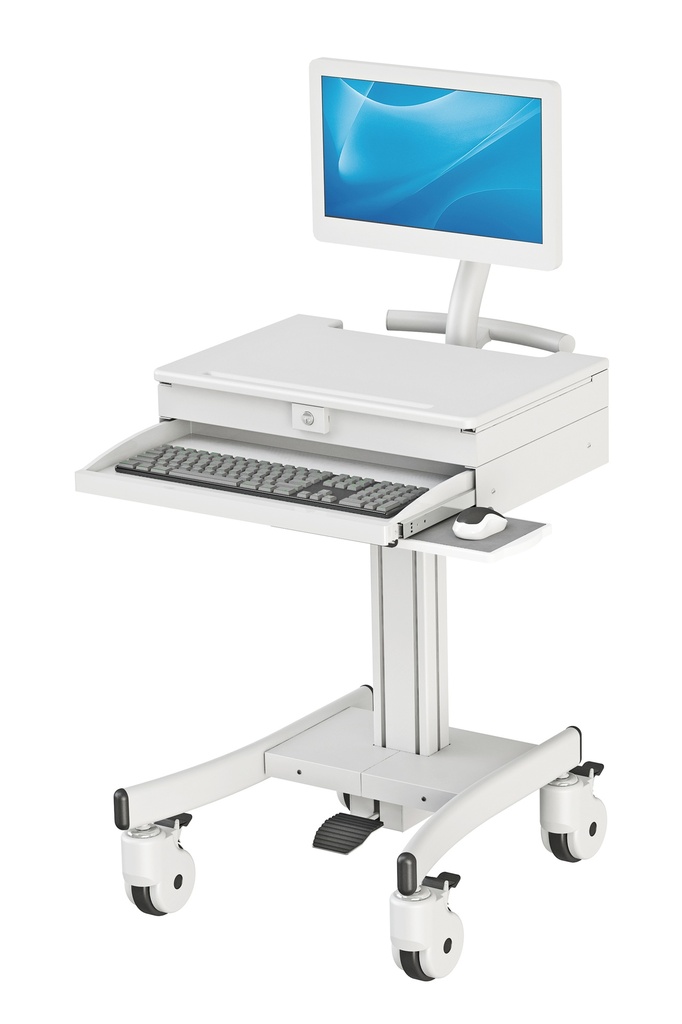 Explore Diwei Industrial's Mobile Medical Trolley with Gas Spring Lift for Efficient Healthcare ...